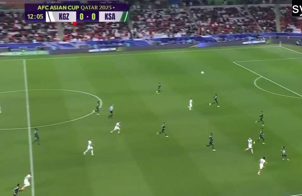 بث مباشر مباراة منتخب السعودية ضد قرغيزستان في كأس آسيا